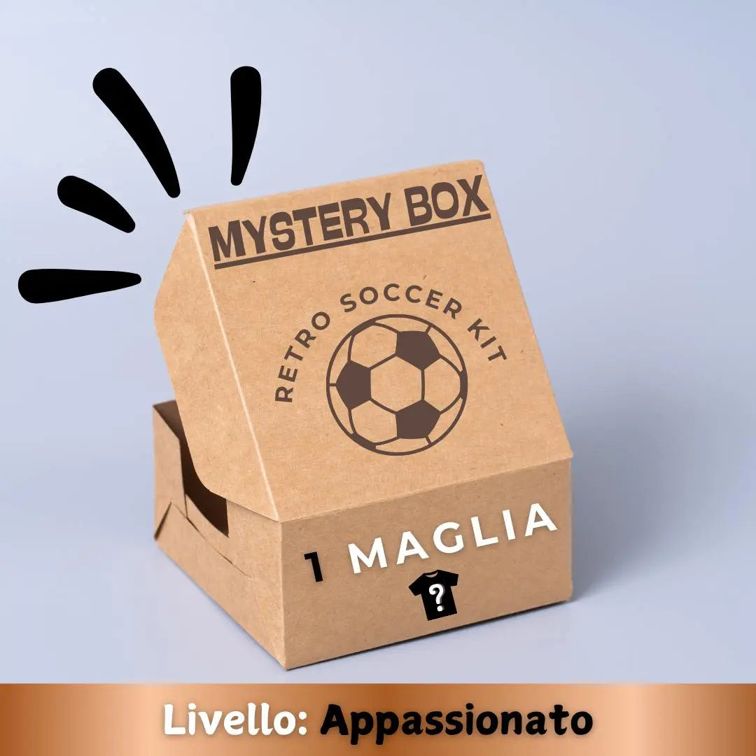 MYSTERY BOX BRONZE (1 surprise shirt) – Retro Soccer Kit