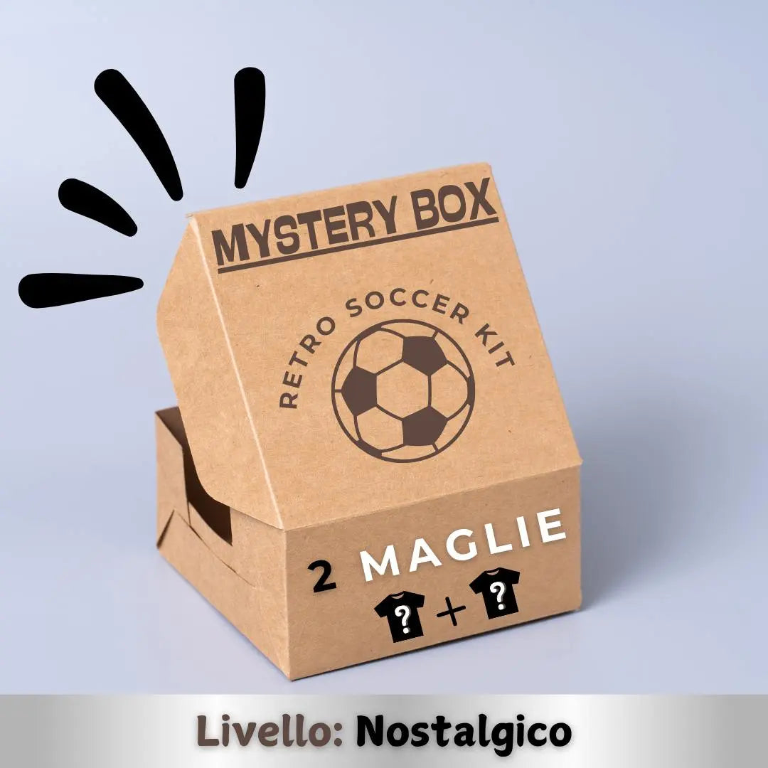 MYSTERY BOX SILVER (2 surprise shirts) – Retro Soccer Kit