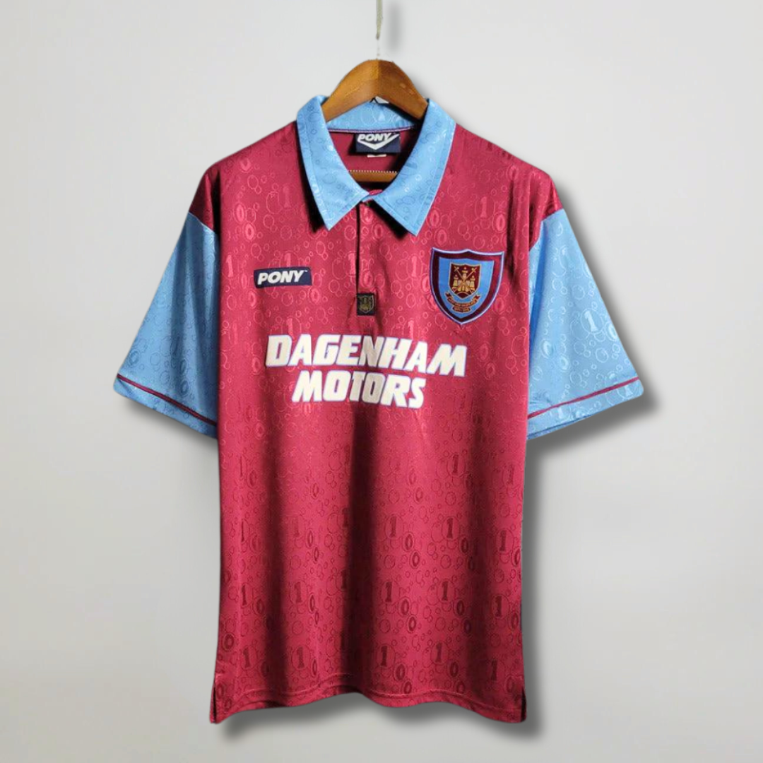 West Ham Home Shirt 1995/96 – Retro Soccer Kit