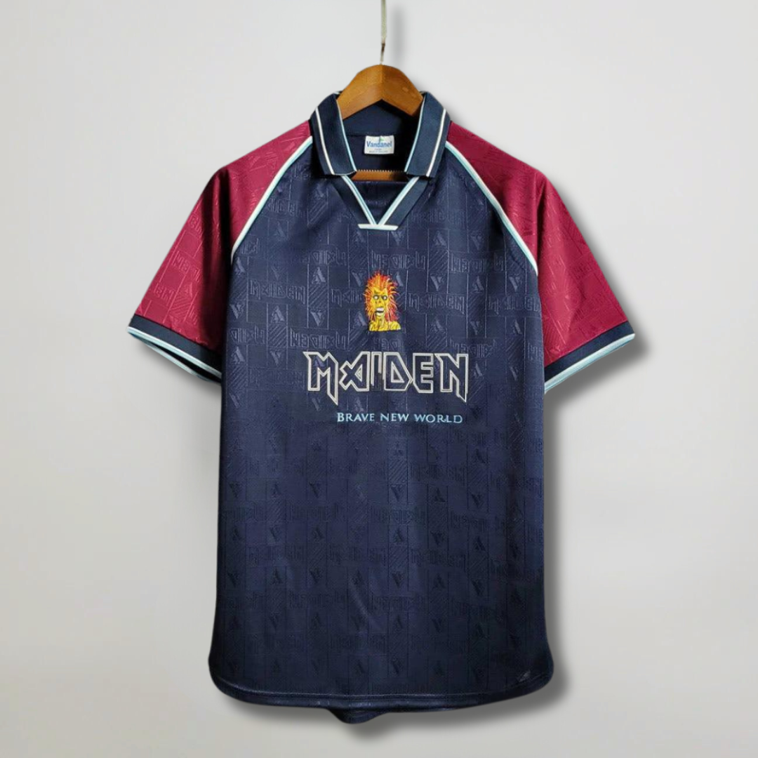West Ham Home Shirt Iron Maiden Edition 1999/00 – Retro Soccer Kit