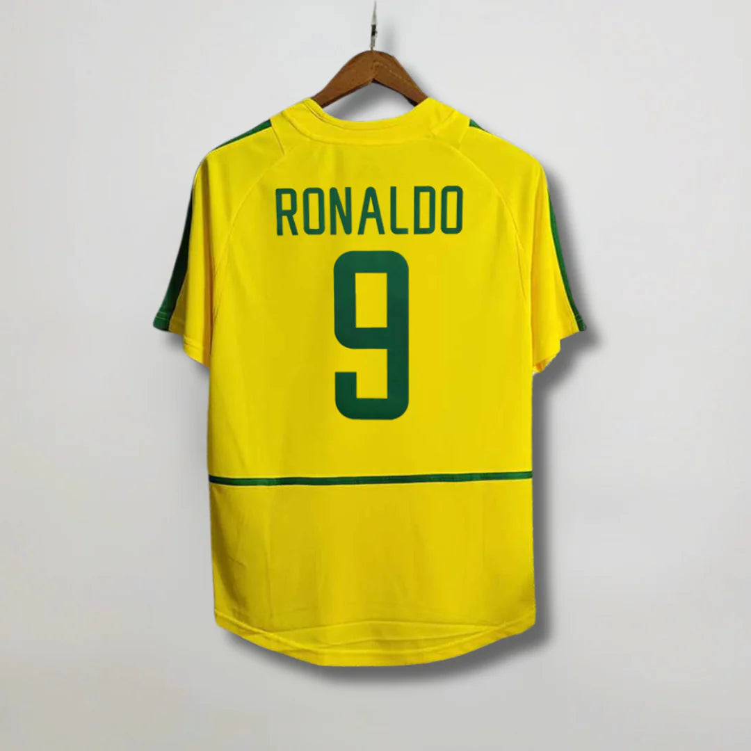 Ronaldo Brazil home jersey 2002 – Retro Soccer Kit