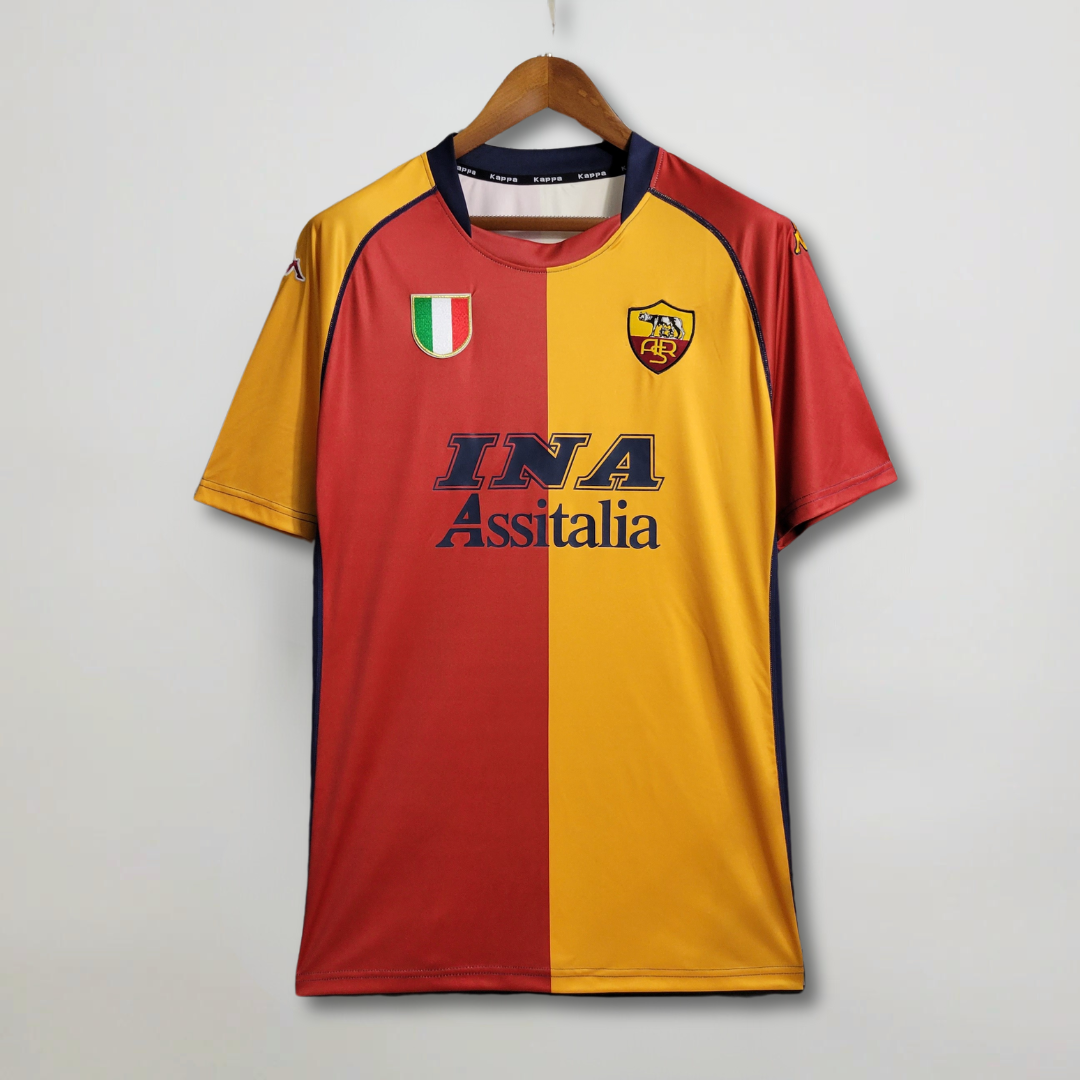 Roma Home Shirt 2001/02 – Retro Soccer Kit