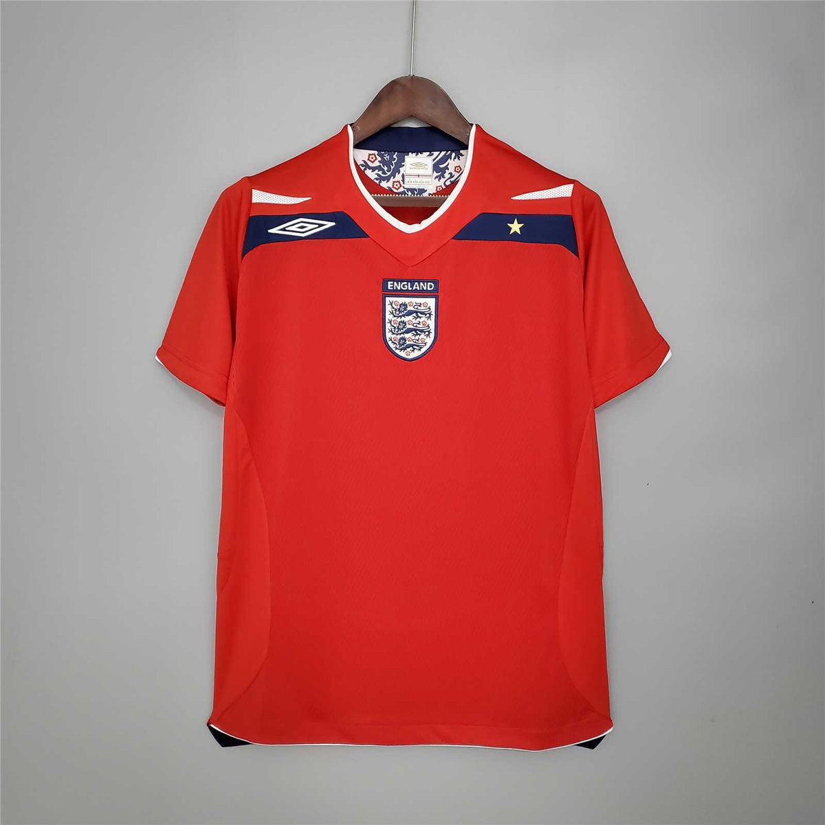 England Away Shirt 2008 – Retro Soccer Kit