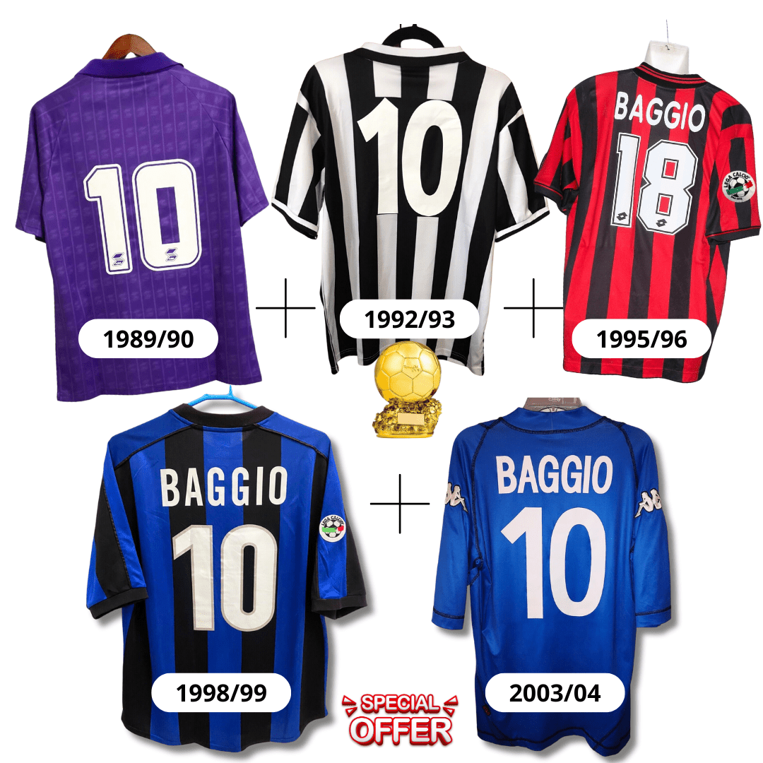 Baggio Pack – The Legend – Retro Soccer Kit