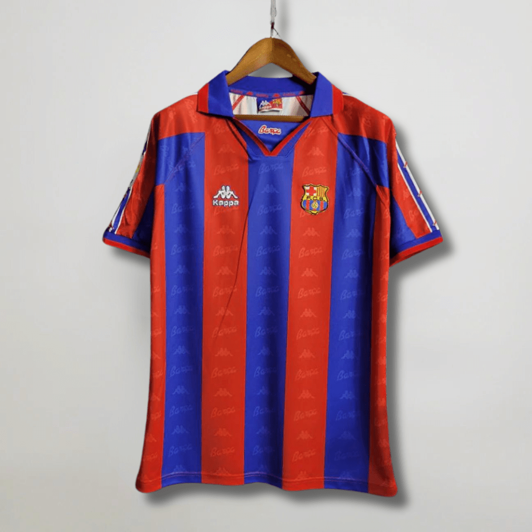 Barcelona Home Jersey 1996/1997 – Retro Soccer Kit