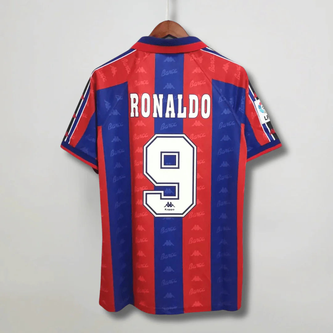 Ronaldo Barcelona home jersey 1996/97 – Retro Soccer Kit