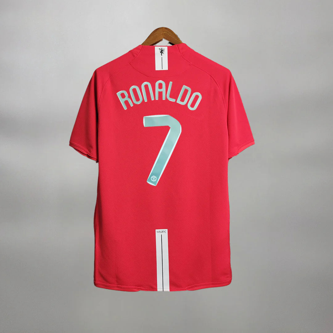 Cristiano Ronaldo CR7 Man United Home Jersey 2008 – Retro Soccer Kit