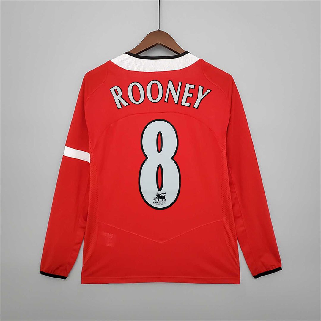 Man. United Home Long Shirt 2004/05 – Retro Soccer Kit