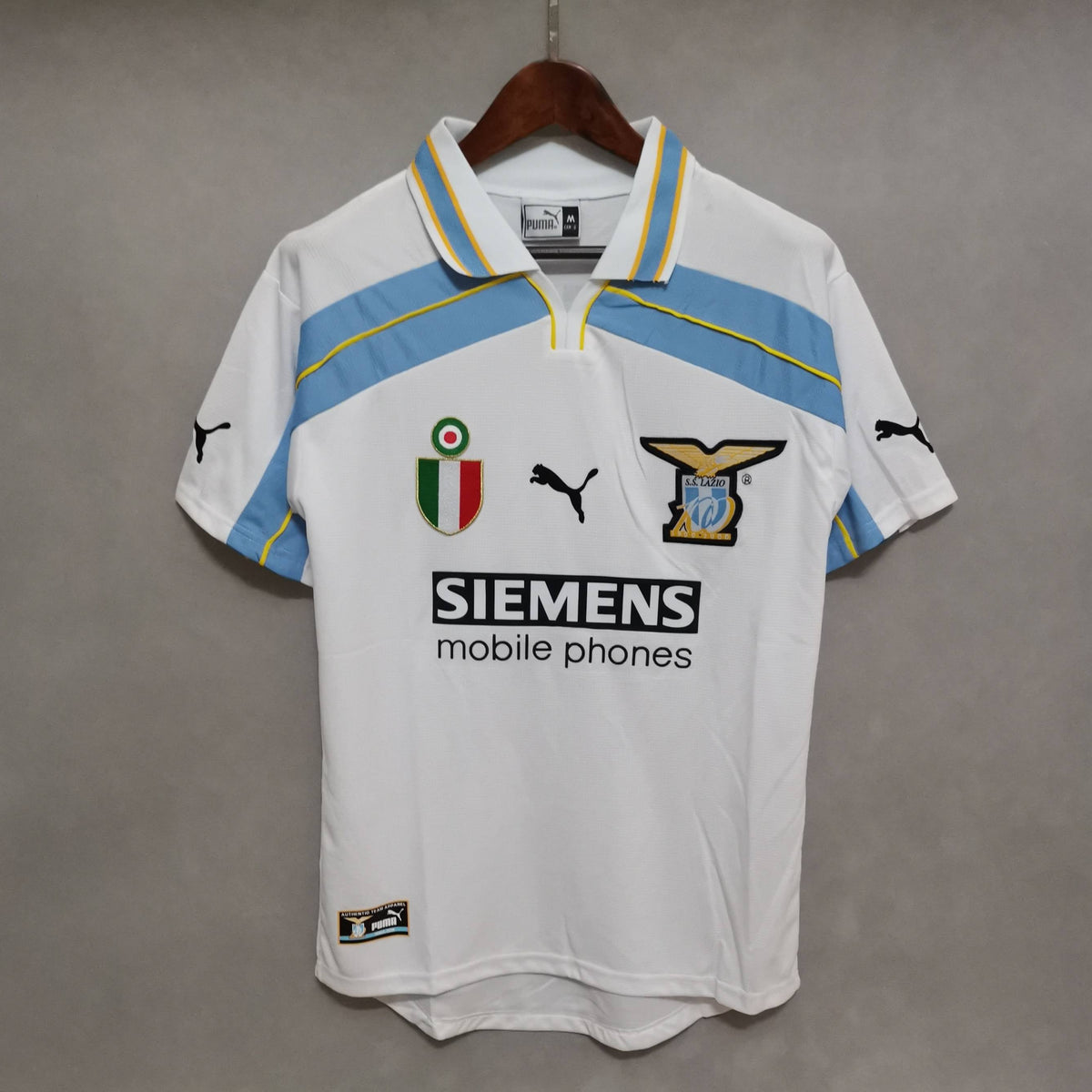 Lazio Away Shirt 2000/01 Centenary – Retro Soccer Kit